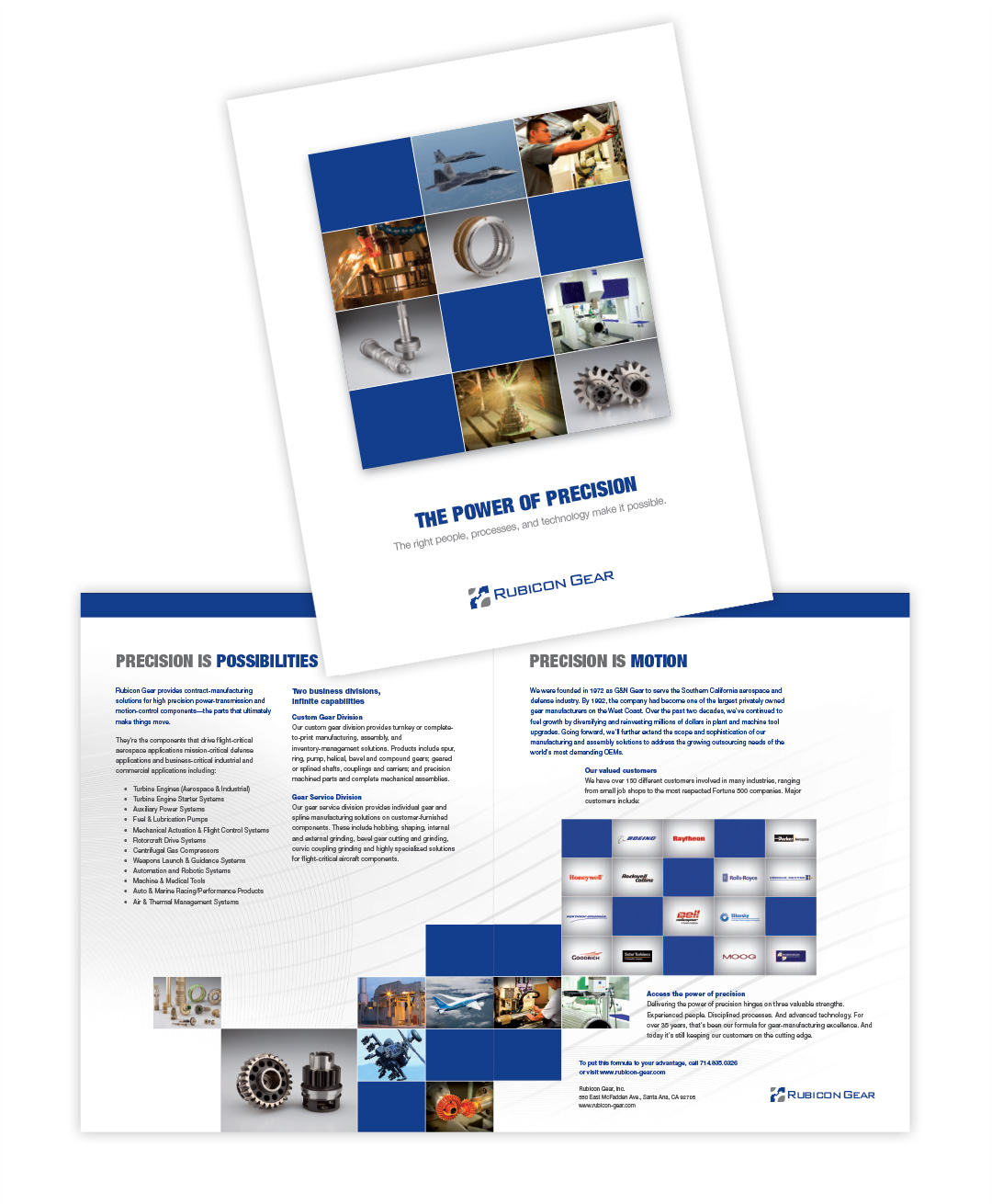 Rubicon Gear print collateral | Strifler Associates